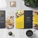 Food Trifold Brochure, Restaurant Brochure Design, Modern Food Shop ...