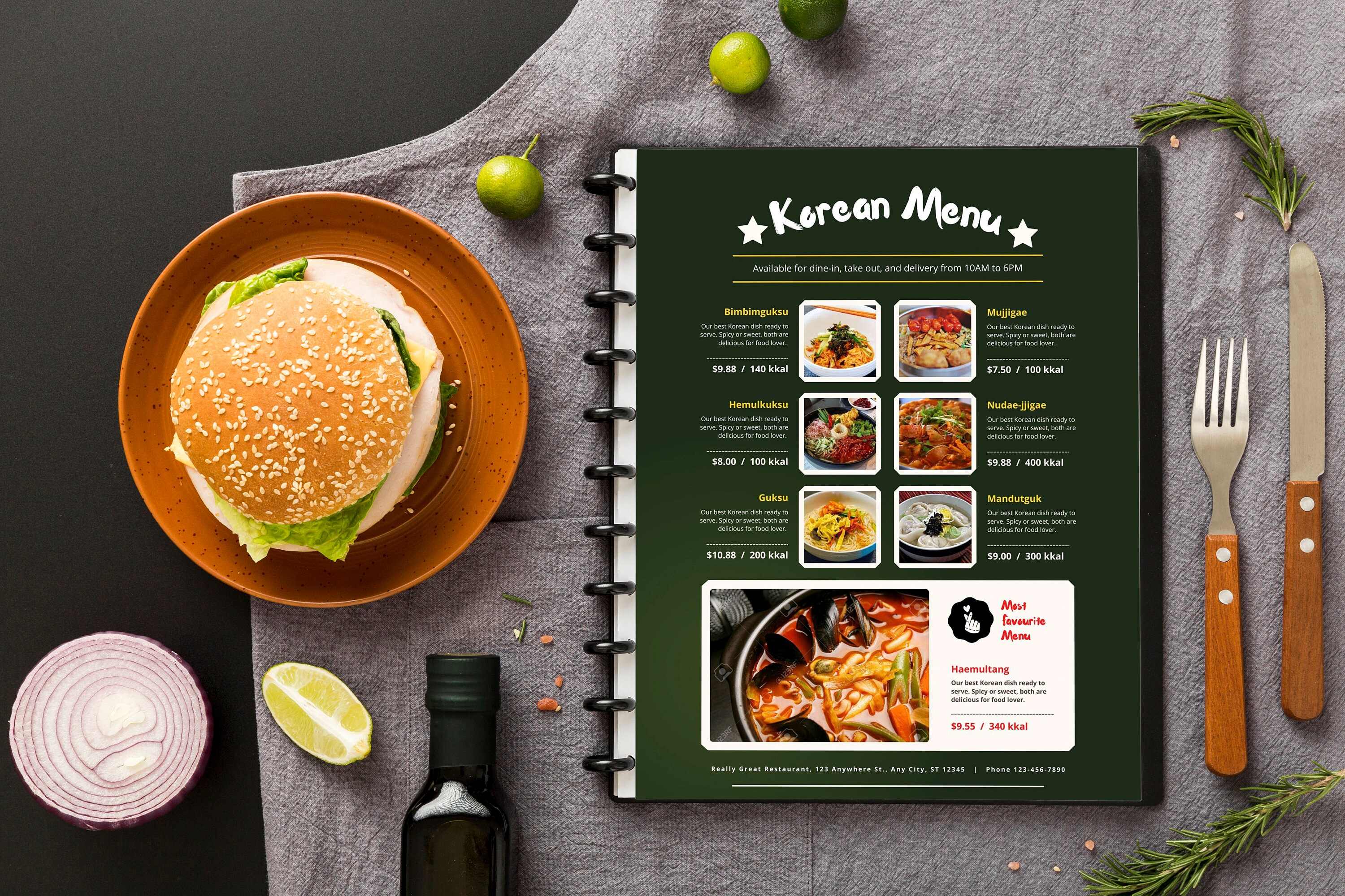 Food Menu Template,restaurant Special Menu Template,food Menu for Food ...