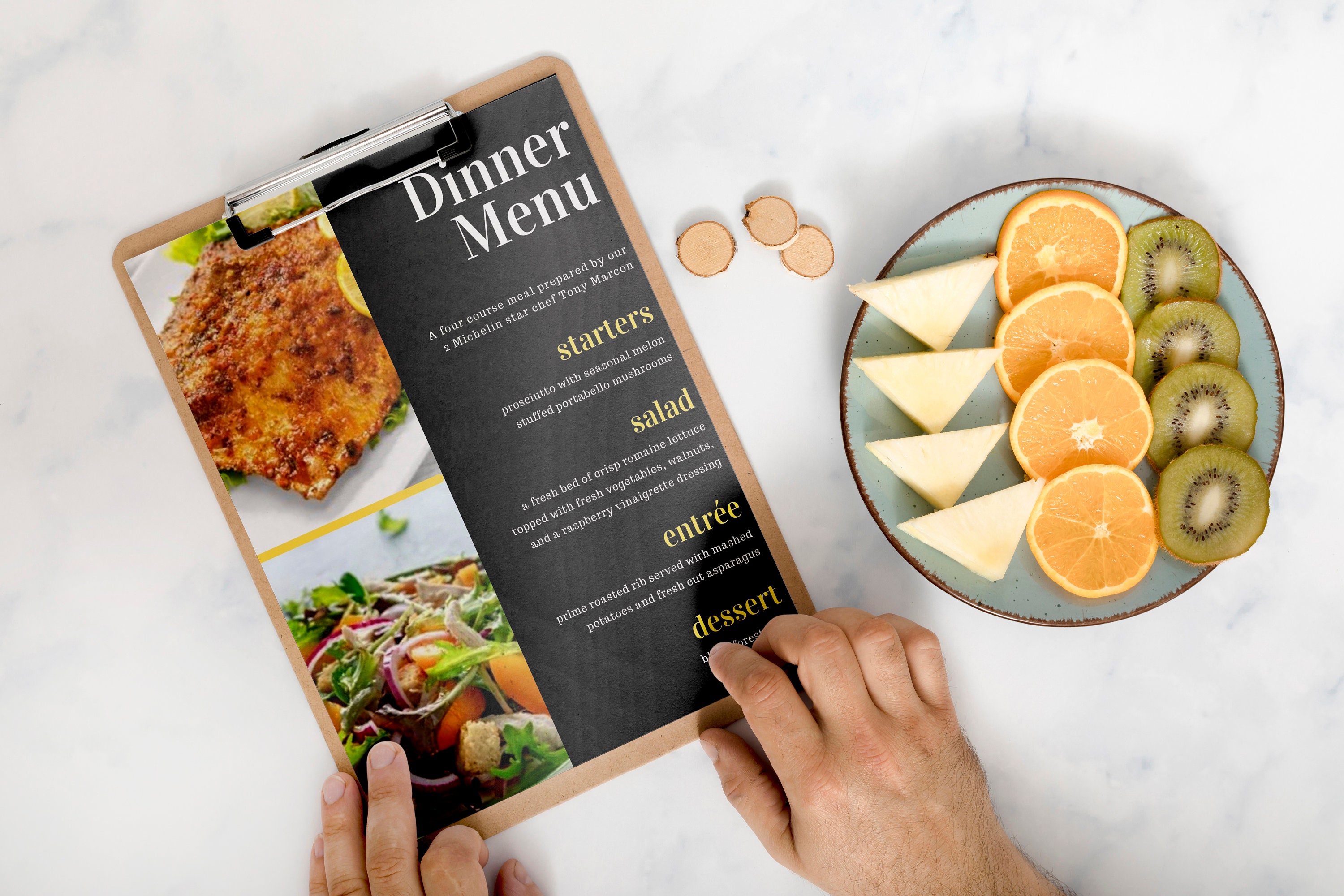 Restaurant Custom Menu Template , Canva Editable Menu Template, Food ...