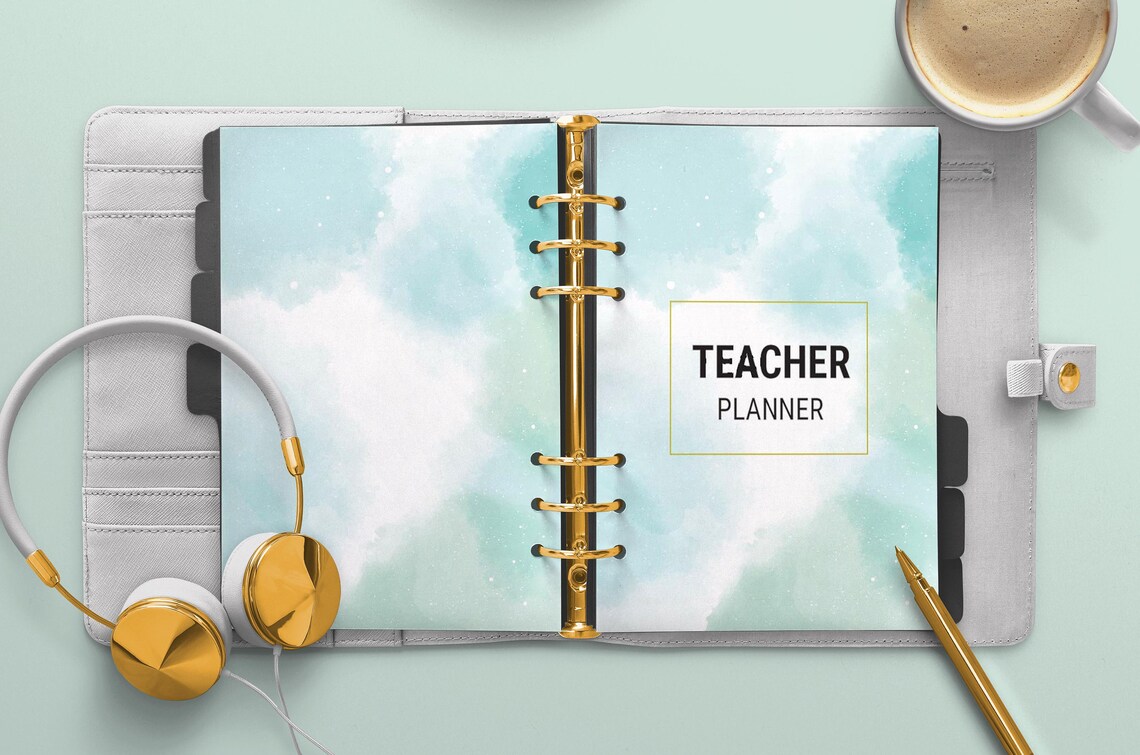 Editable Teacher Planner, Printable Teacher Planner,gifts for Teacher ...