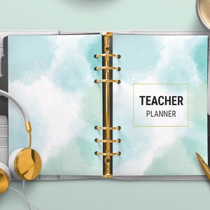 Editable Teacher Planner, Printable Teacher Planner,gifts for Teacher ...