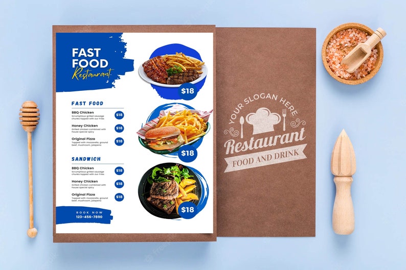 Restaurant Menu Flyer,cafe Menu,food Menu Template,menu Design, Modern ...