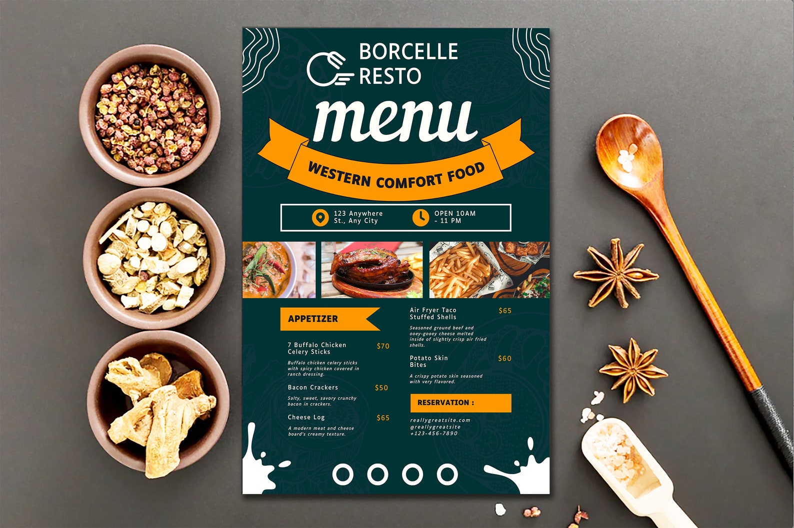 Restaurant Menu ,food Menu,restaurant Menu Template,editable Menu ...