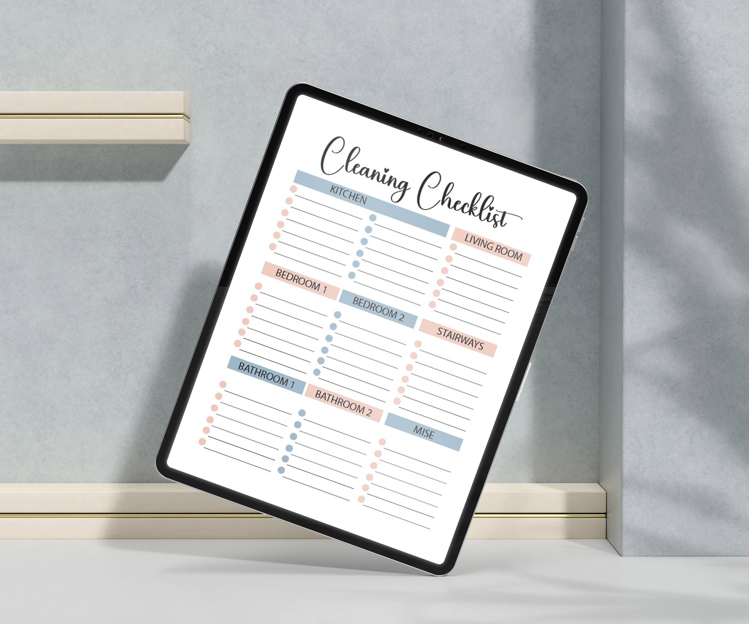 Cleaning Planner Printable, Editable Cleaning Schedule, Cleaning ...