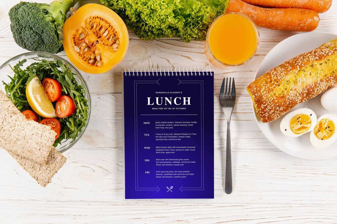 Food Menu Templates, Printable Restaurant Menu Template, DIY Bar Menu ...