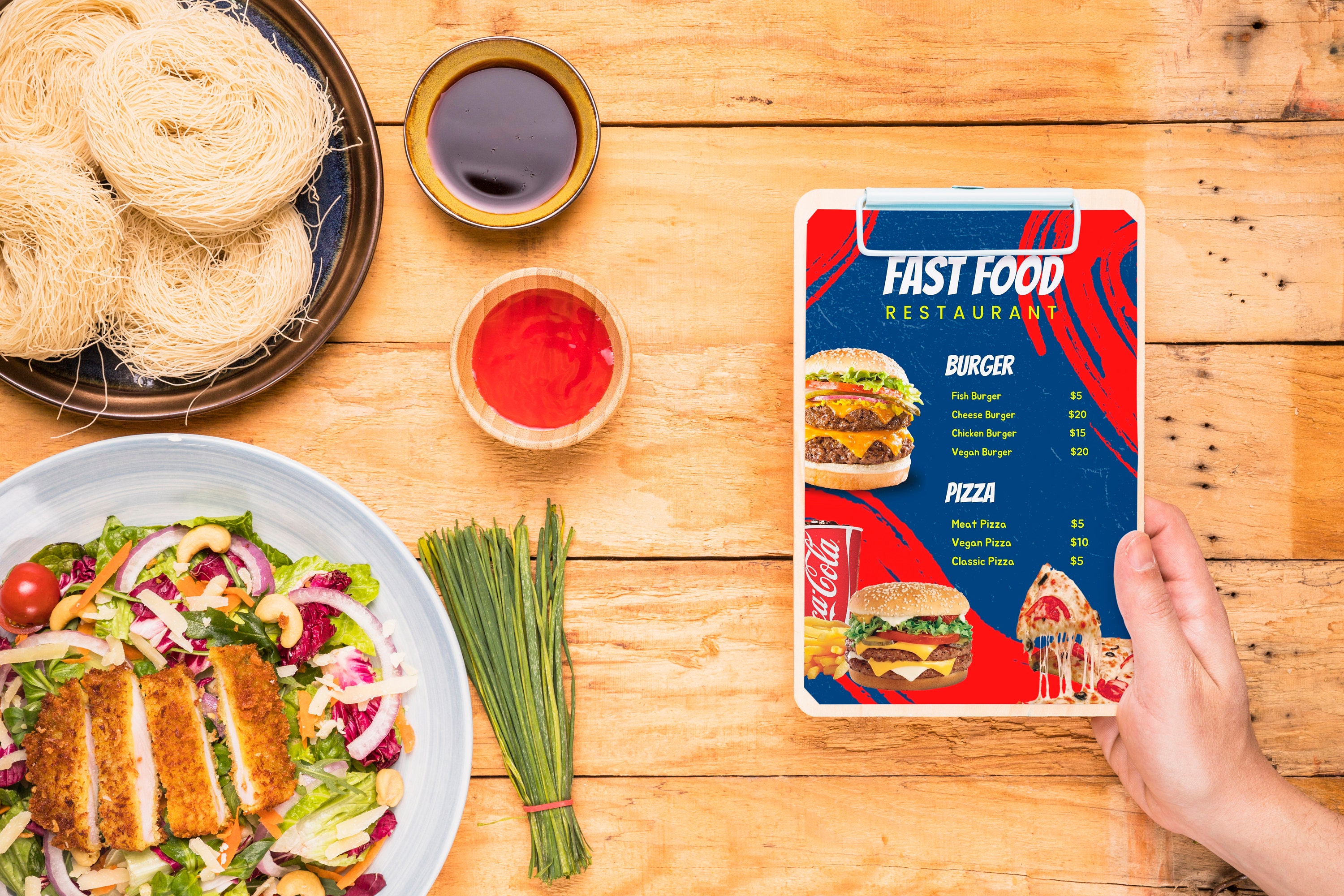 Editable Restaurant Menu, Morden Food Menu Template, Canva, Printable ...