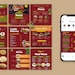 Canva Editable Food Menu, Restaurant Menu Template, Restaurant Food ...