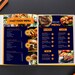 Digital Restaurant Menu Flyer Template,food Menu Template, Cafe Menu ...