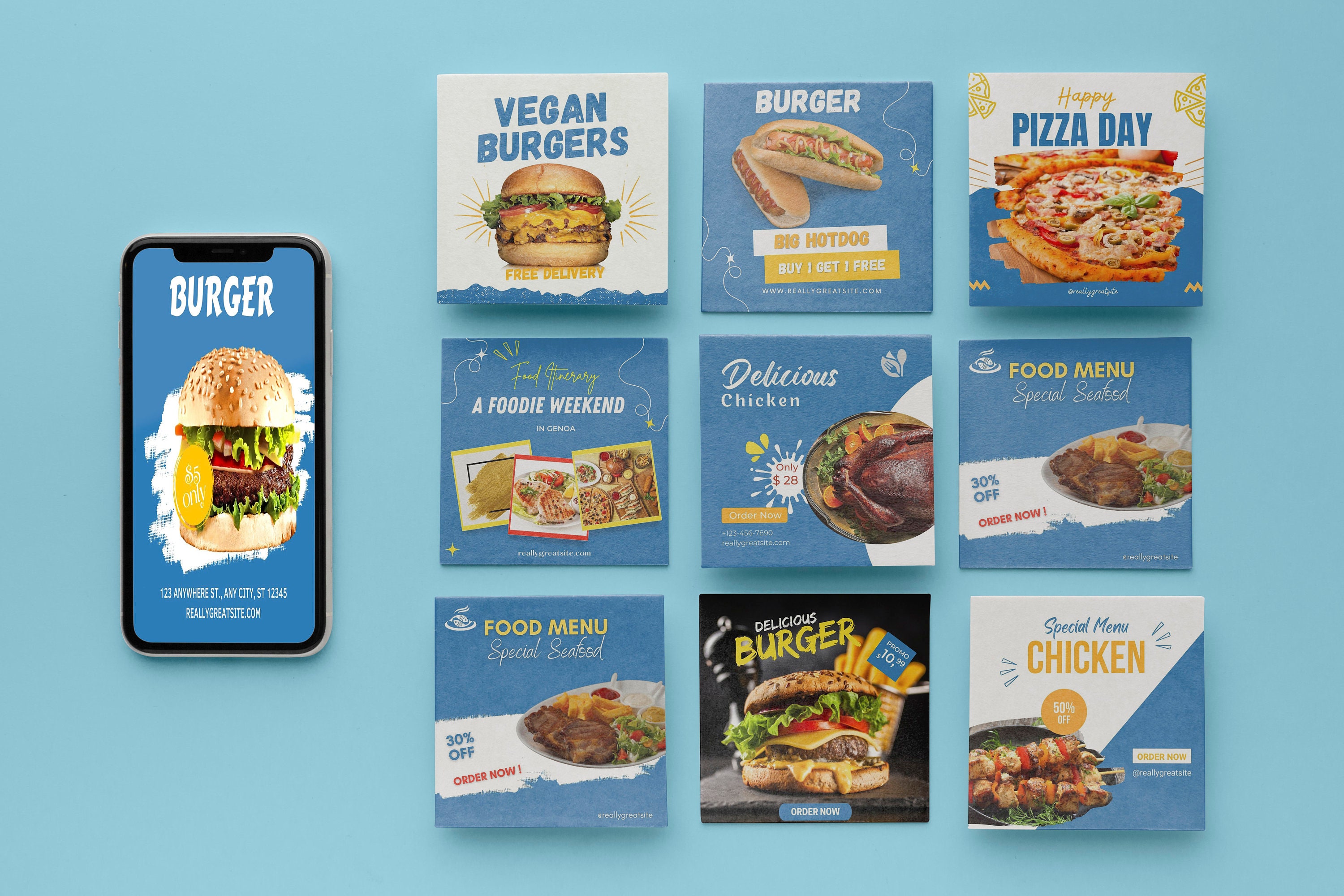 Editable Food Instagram Template,food Instagram Story,social Media Post ...