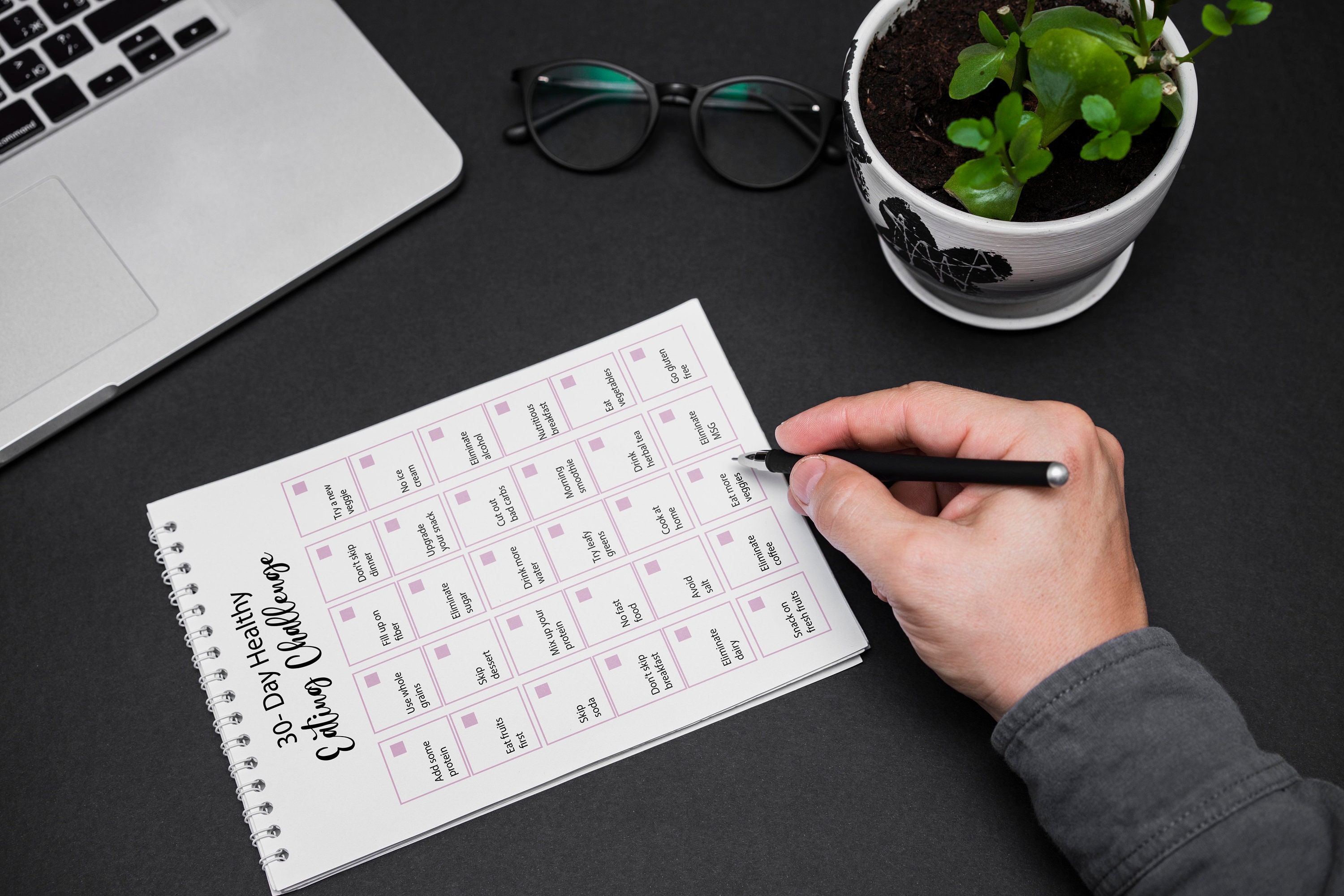 Meal Planner Printable | Diet Journal | Weekly Food Diary Bundle ...