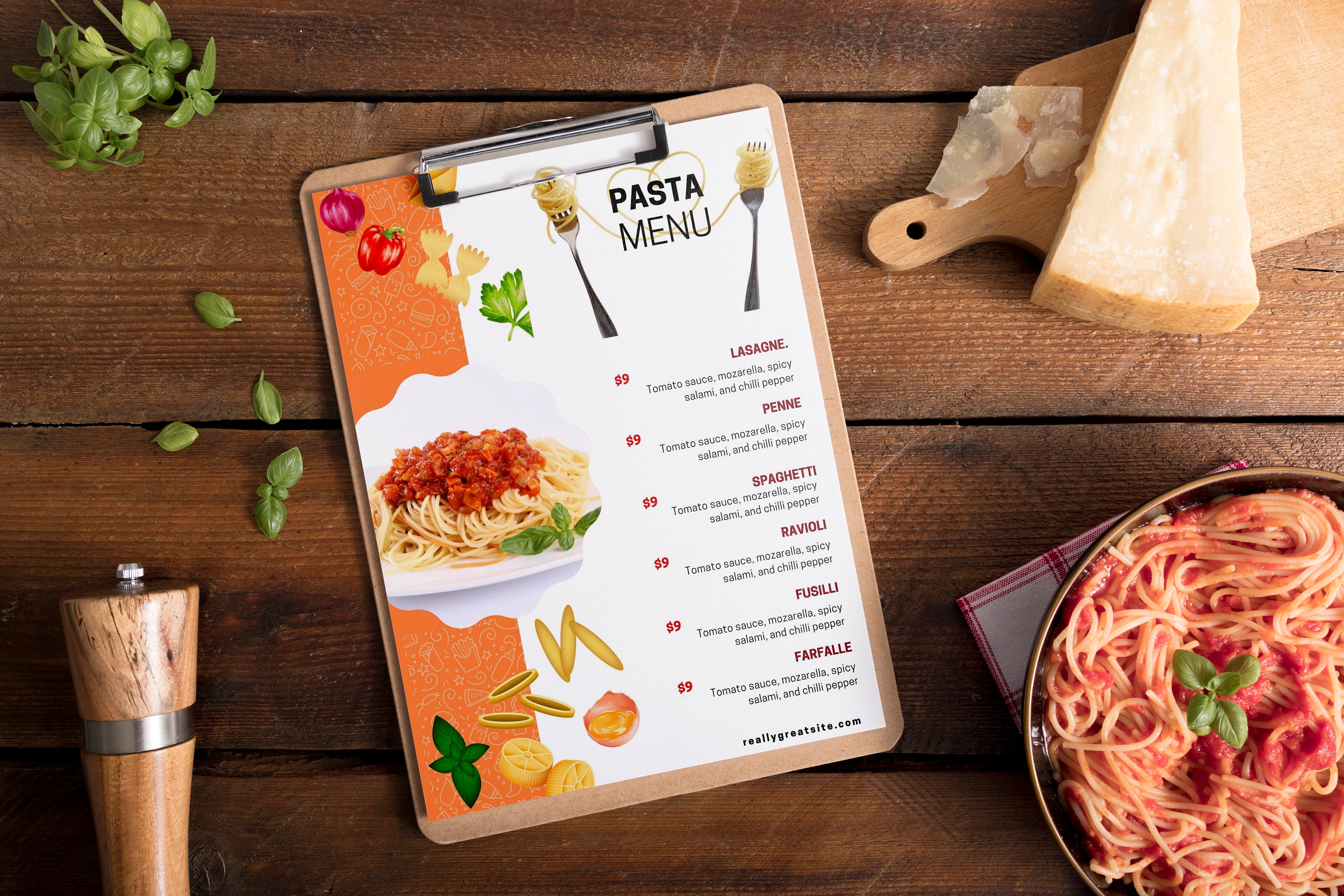 Editable Menu Template, Cafe Menu Template, Restaurant Food Menu ...