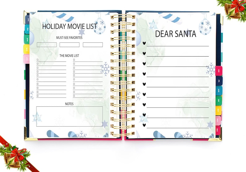 Printable Christmas Planner,christmas Organizer,christmas Binder ...
