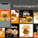 Food Instagram Template,restaurant Social Media Post Template,foodie ...