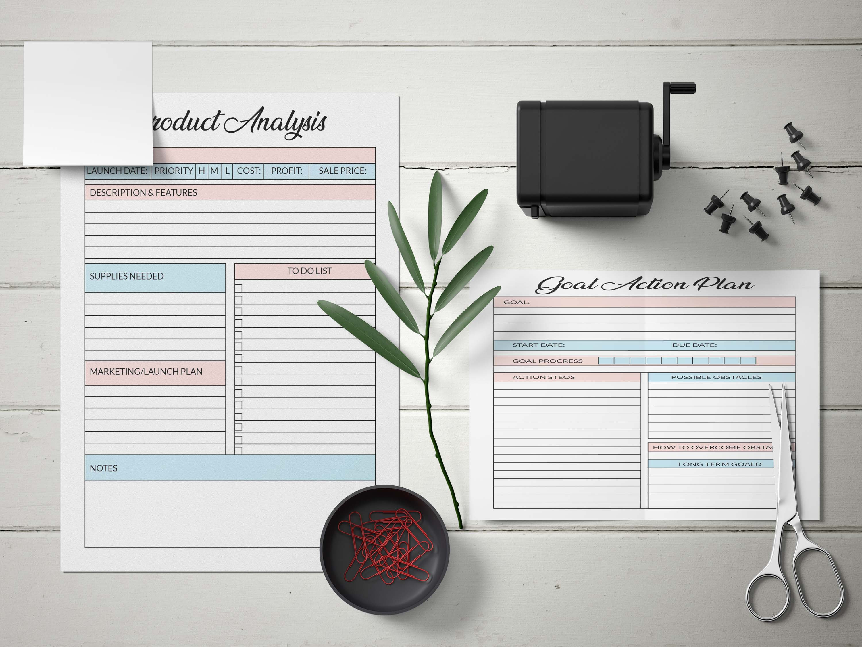 Business Planner Printable BUNDLE, Business Organizer, Small Business ...