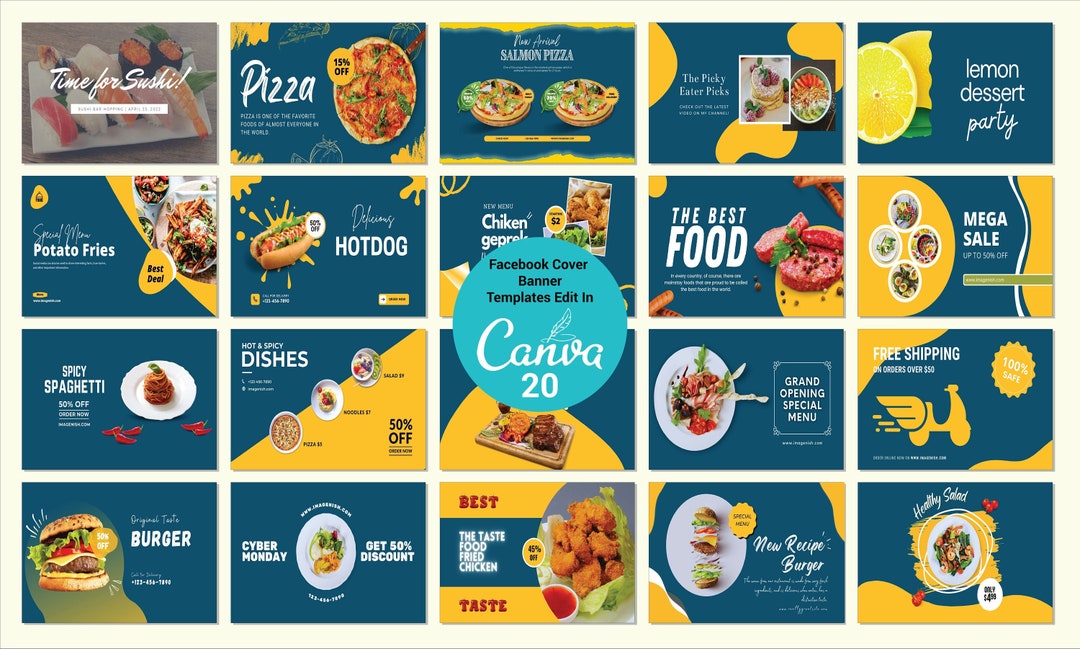 Canva Facebook Banner,facebook Cover Template,web Banner,facebook ...