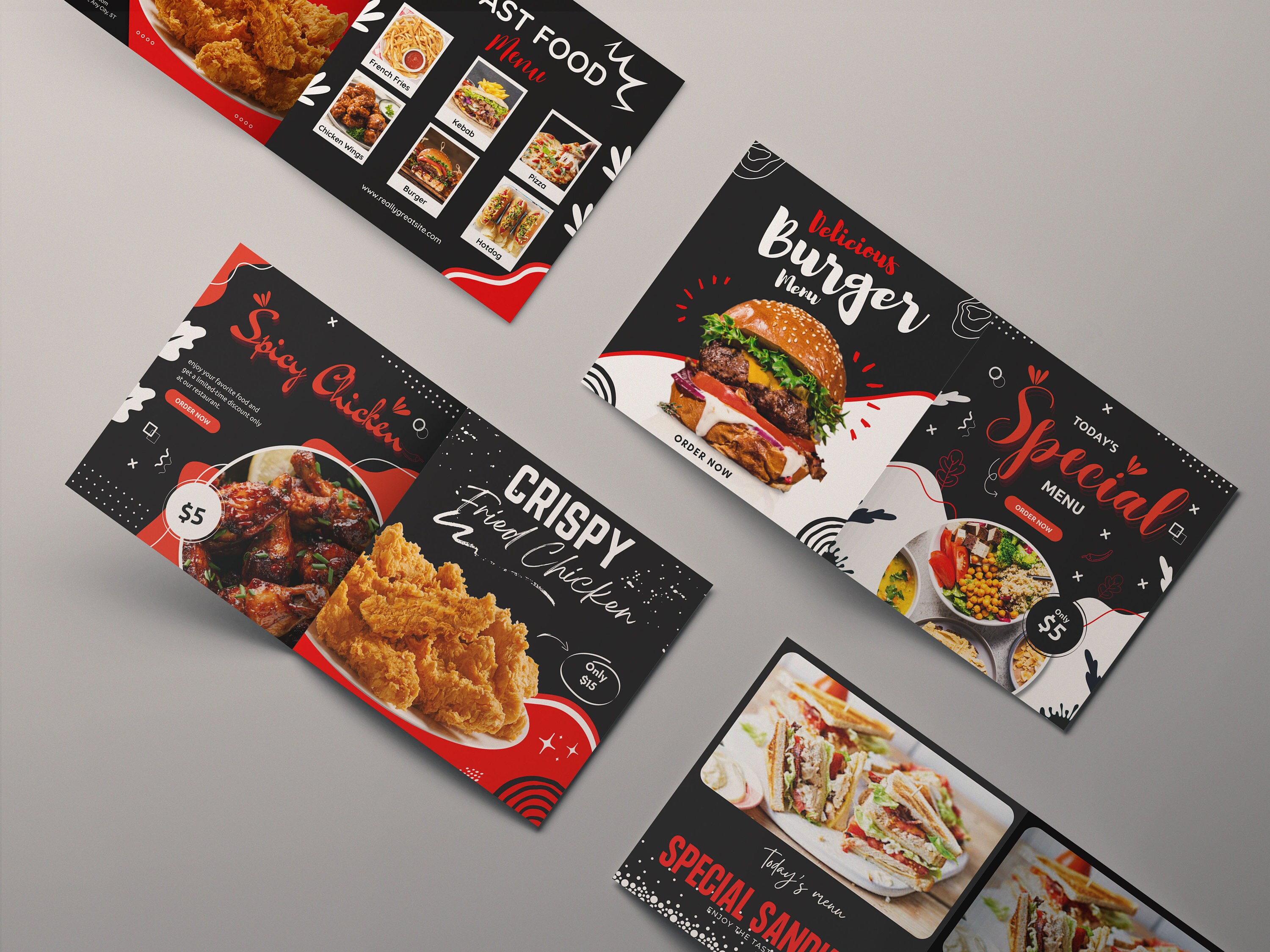 Canva Restaurant Food Menu, Menu Restaurant, Menu Template Restaurant ...