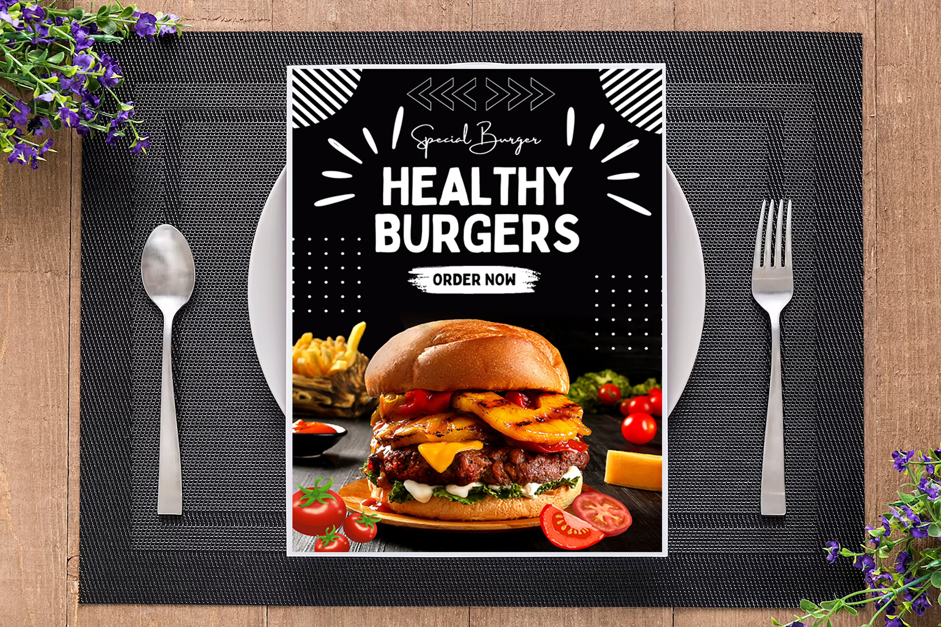 Custom Restaurant Menu, Food Menu Flyer Template, Canva Editable Menu ...