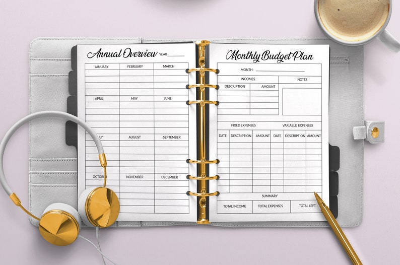 Business Organizer, Business Planner Printable, Small Business Plan ...