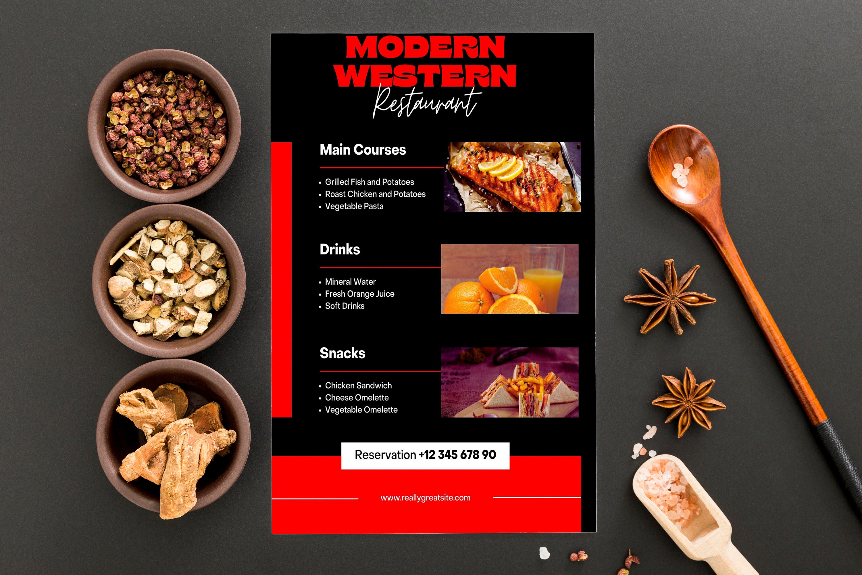 Simple Menu Template,restaurant Food Menu, Business Menu Template ...