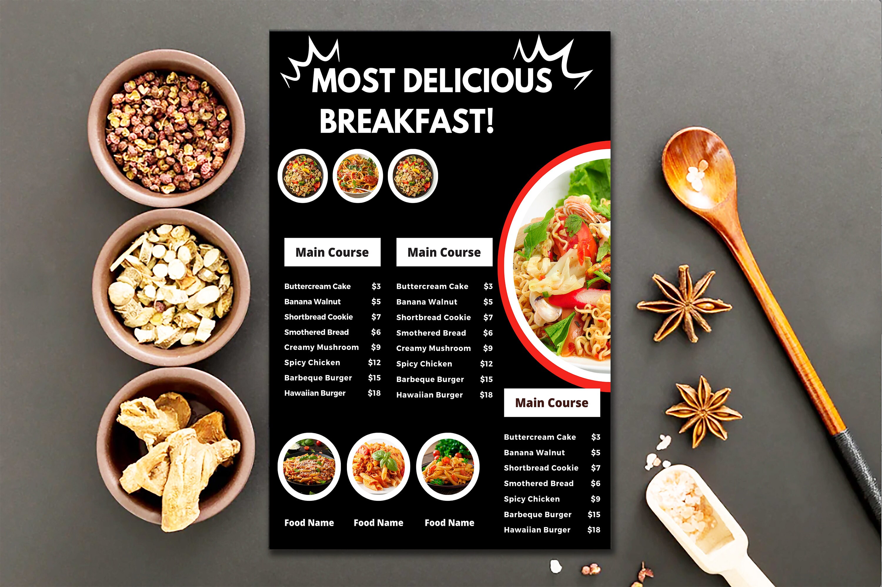 Fast Food Restaurant Menu ,food Menu,restaurant Menu Template,editable ...