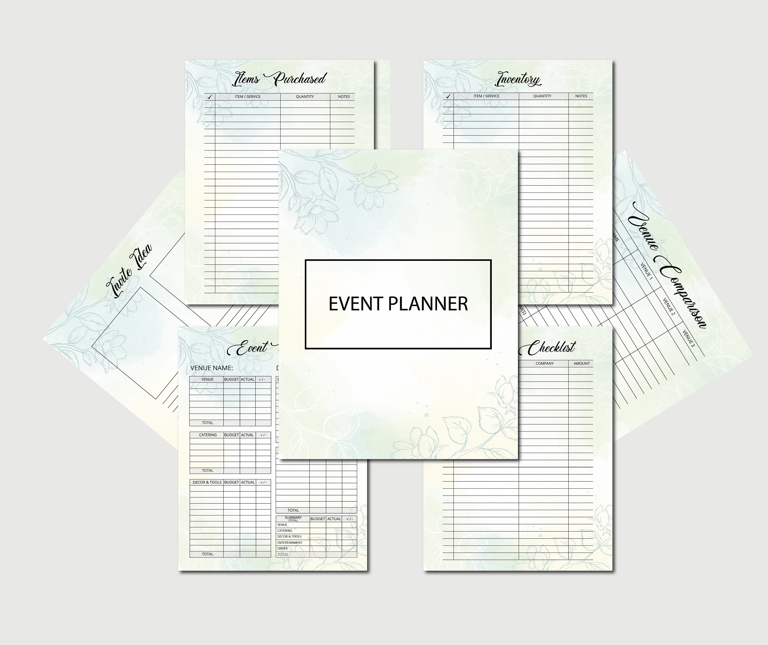 Event Planner,event Budget Planner, Party Planner, Event Party ...