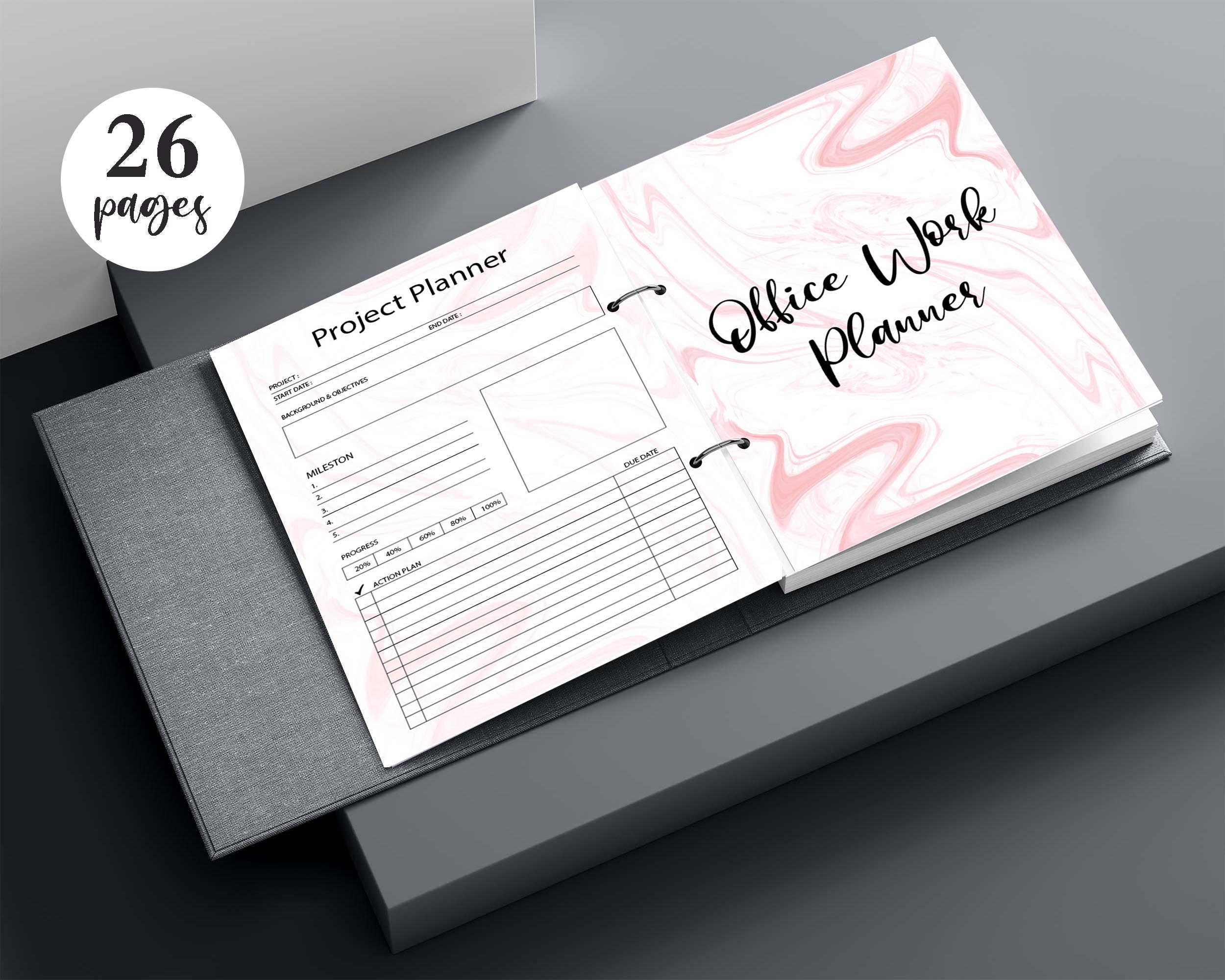 Office Organizer Printable | Office Work Planner | Office Task Tracker ...