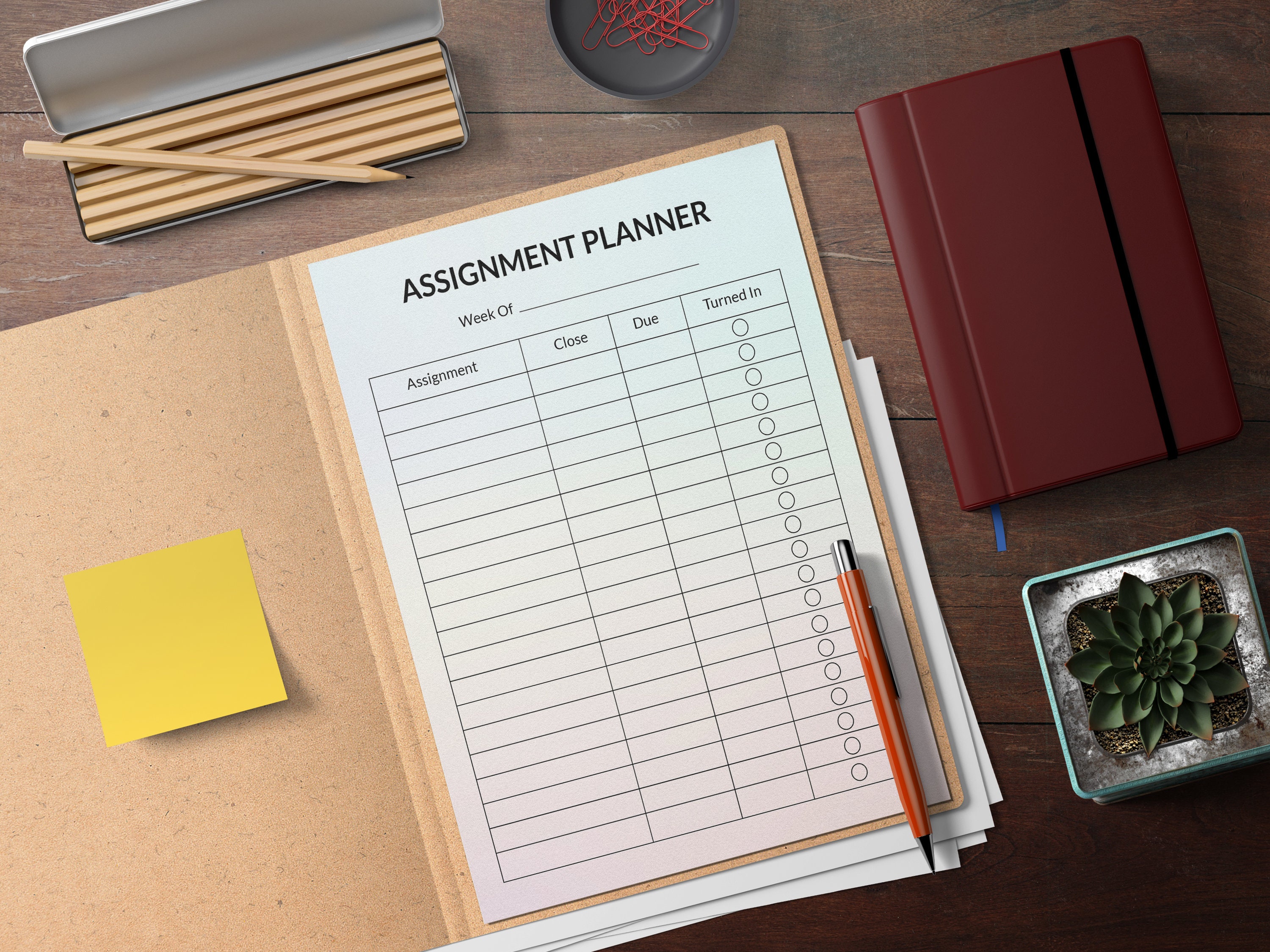 Student Planner Printable,homeschool Planner,study Organiser, School ...