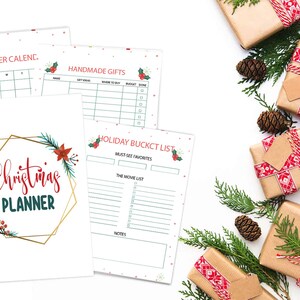 Christmas Planner Printable, Holiday Planner,christmas Organizer ...