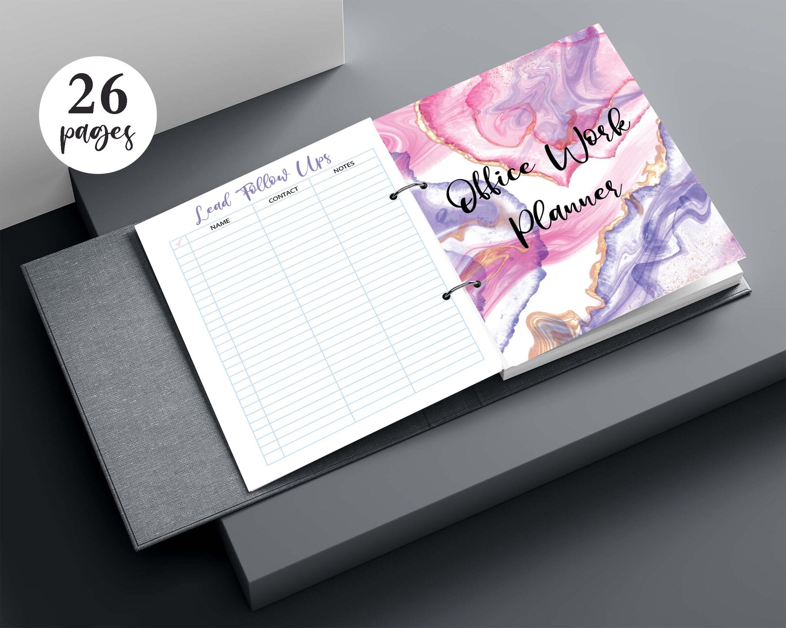 Office Work Planner,office Organizer,office Tasks Planner Set,project ...