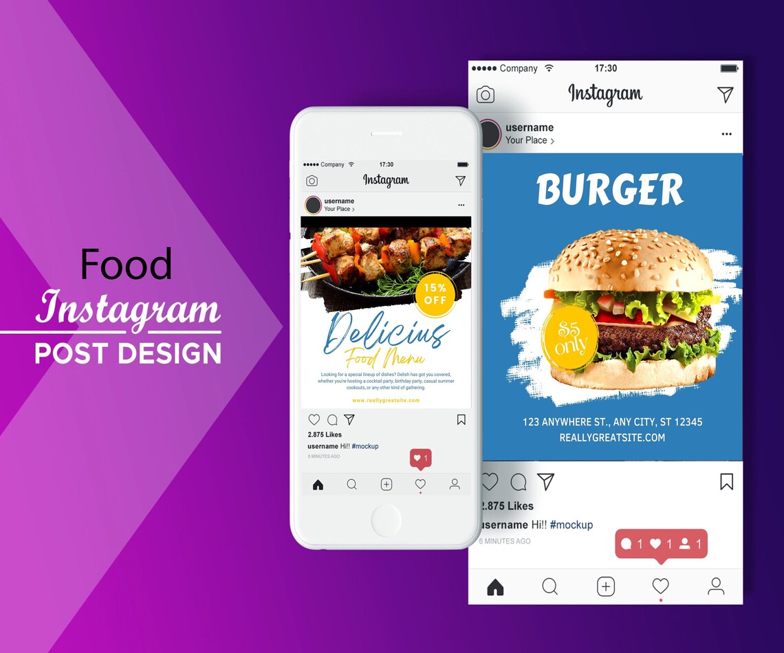 Editable Food Instagram Template,food Instagram Story,social Media Post ...