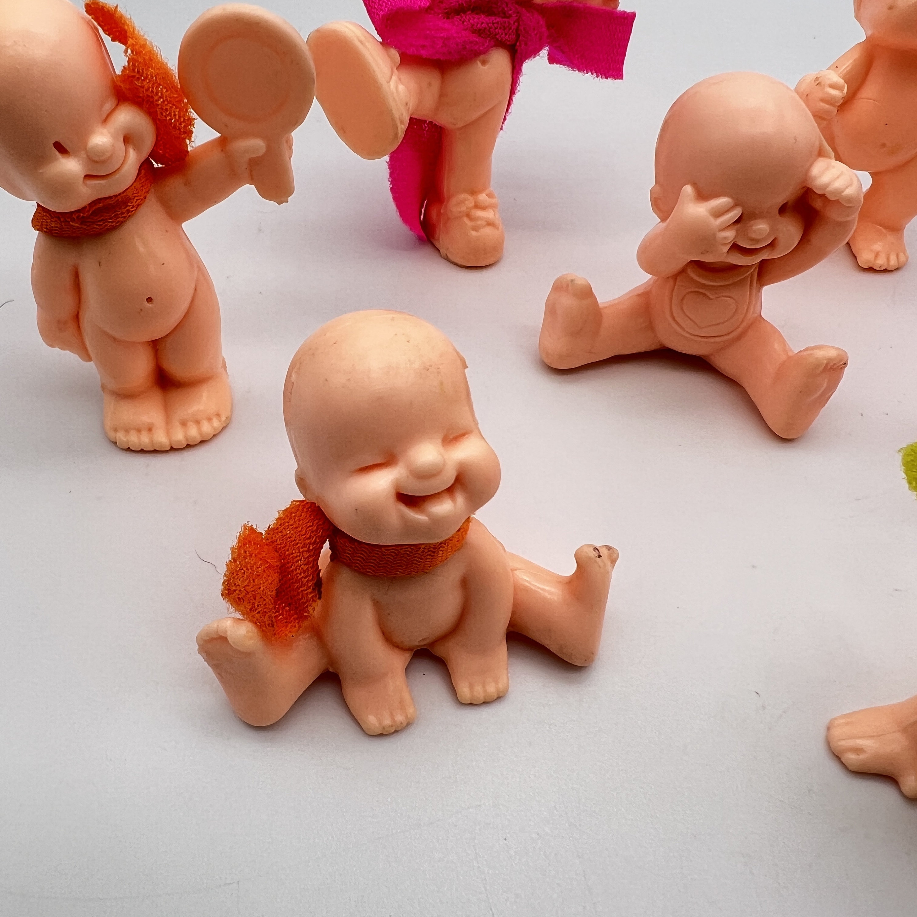Vintage 1990's Hasbro Lil Babies Dolls Toy Mini Figures Lot Set of 9 - Etsy