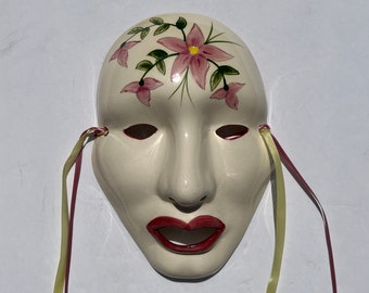 Porcelain Mask Wall Decor - Etsy