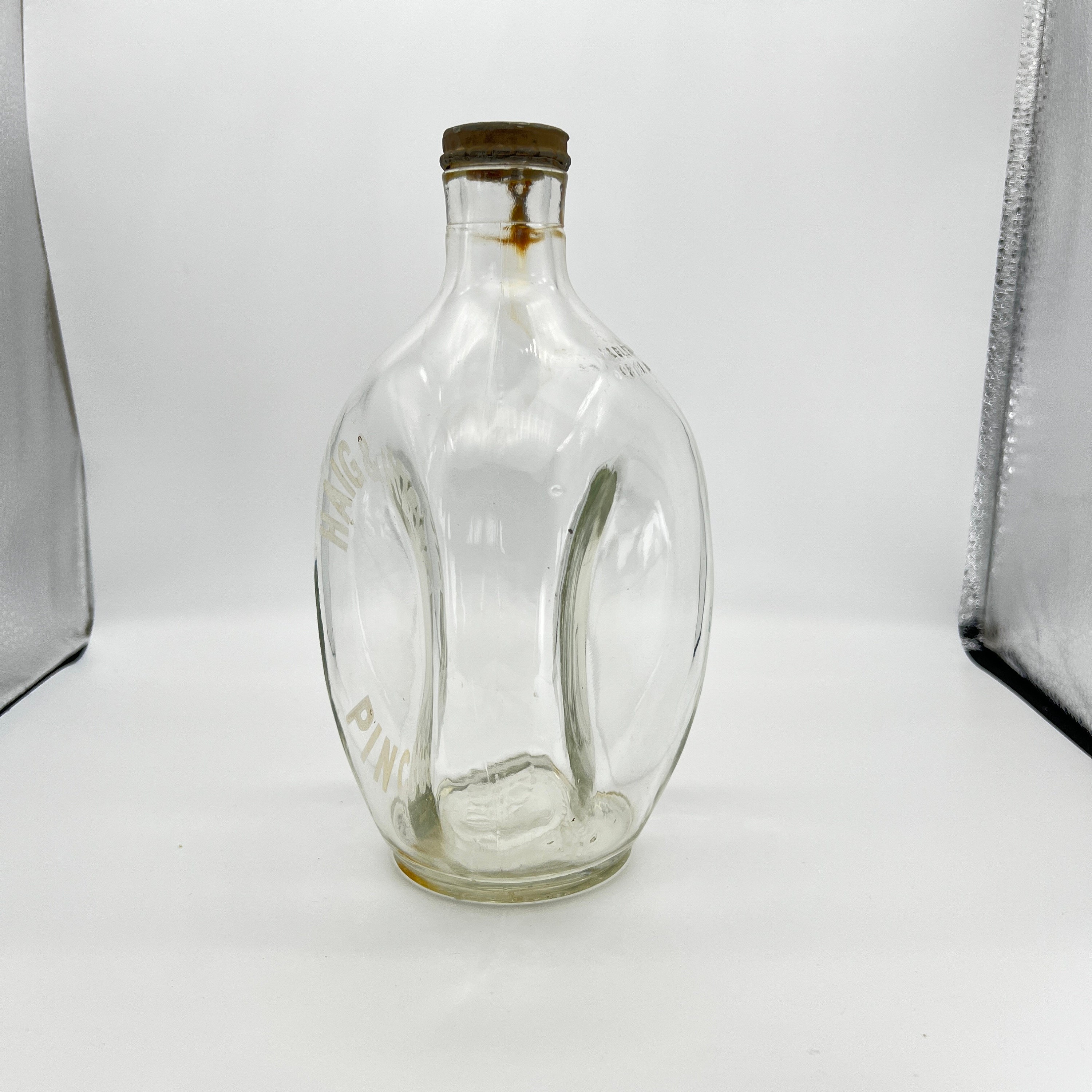 MCM Vintage Haig & Haig Empty Pinch Dimple Whisky Bottle With - Etsy