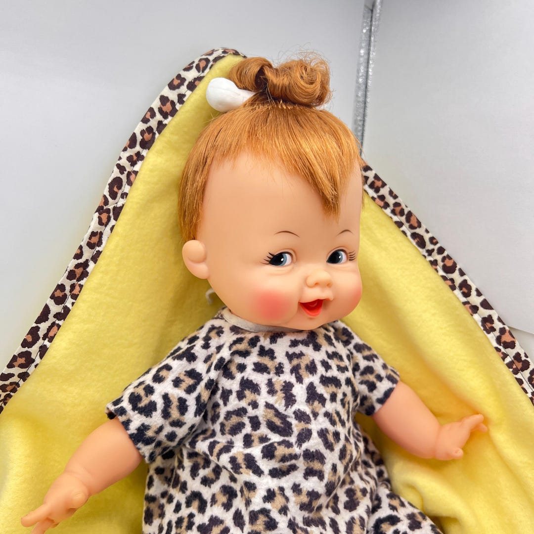 Baby Pebbles Flintstone Doll 14 Inch Soft Body FS-14 From 1963 by Ideal ...