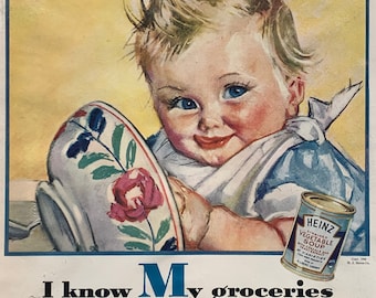 Baby Food Advertising - Etsy