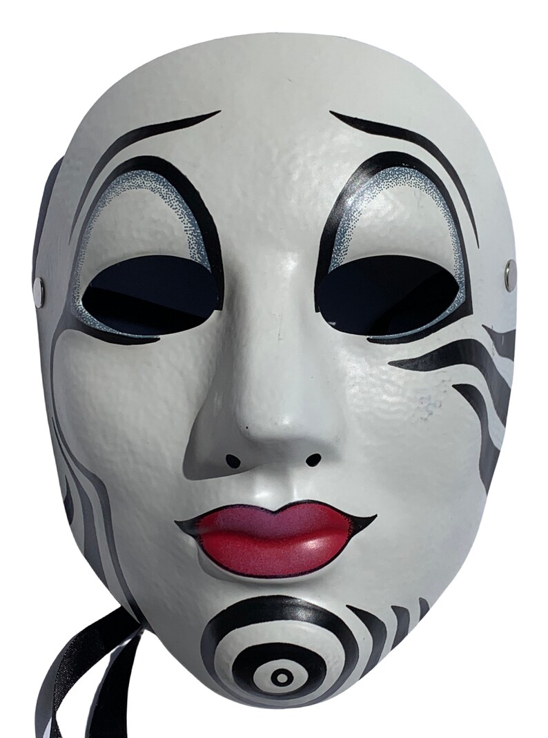 Cirque Du Soleil Official O Zebra Mask With Satin Ribbons to | Etsy