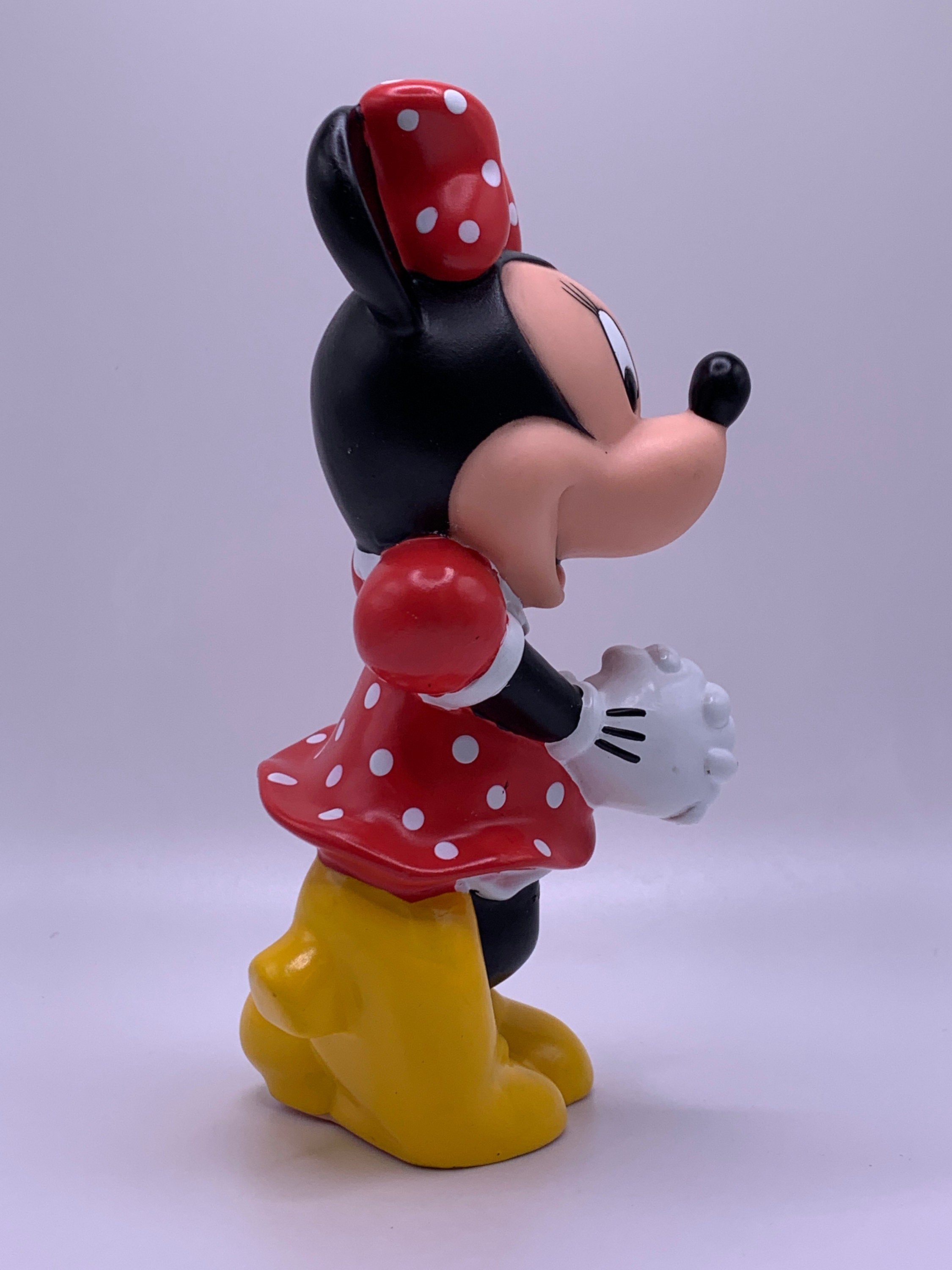Minnie Mouse Squeak Squeaker Rubber Vinyl 6 Inch Collectible Toy ...