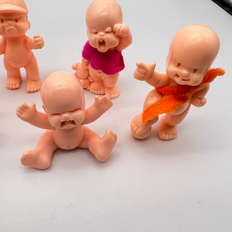 Vintage 1990's Hasbro Lil Babies Dolls Toy Mini Figures - Etsy