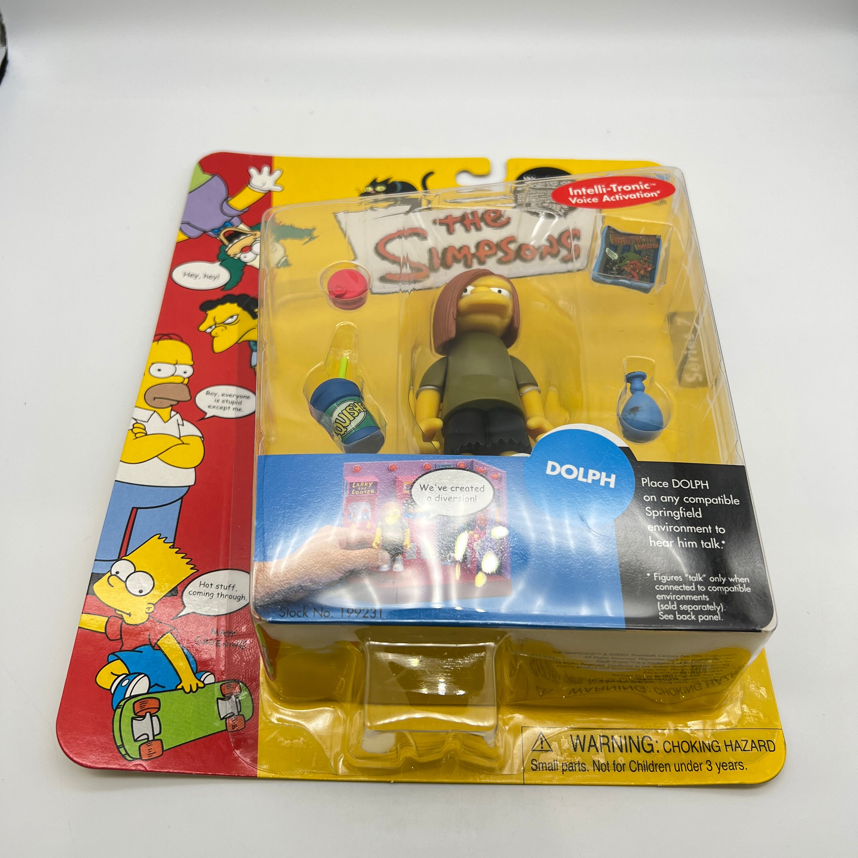 The Simpsons DOLPH Voice Activated World of Springfield - Etsy