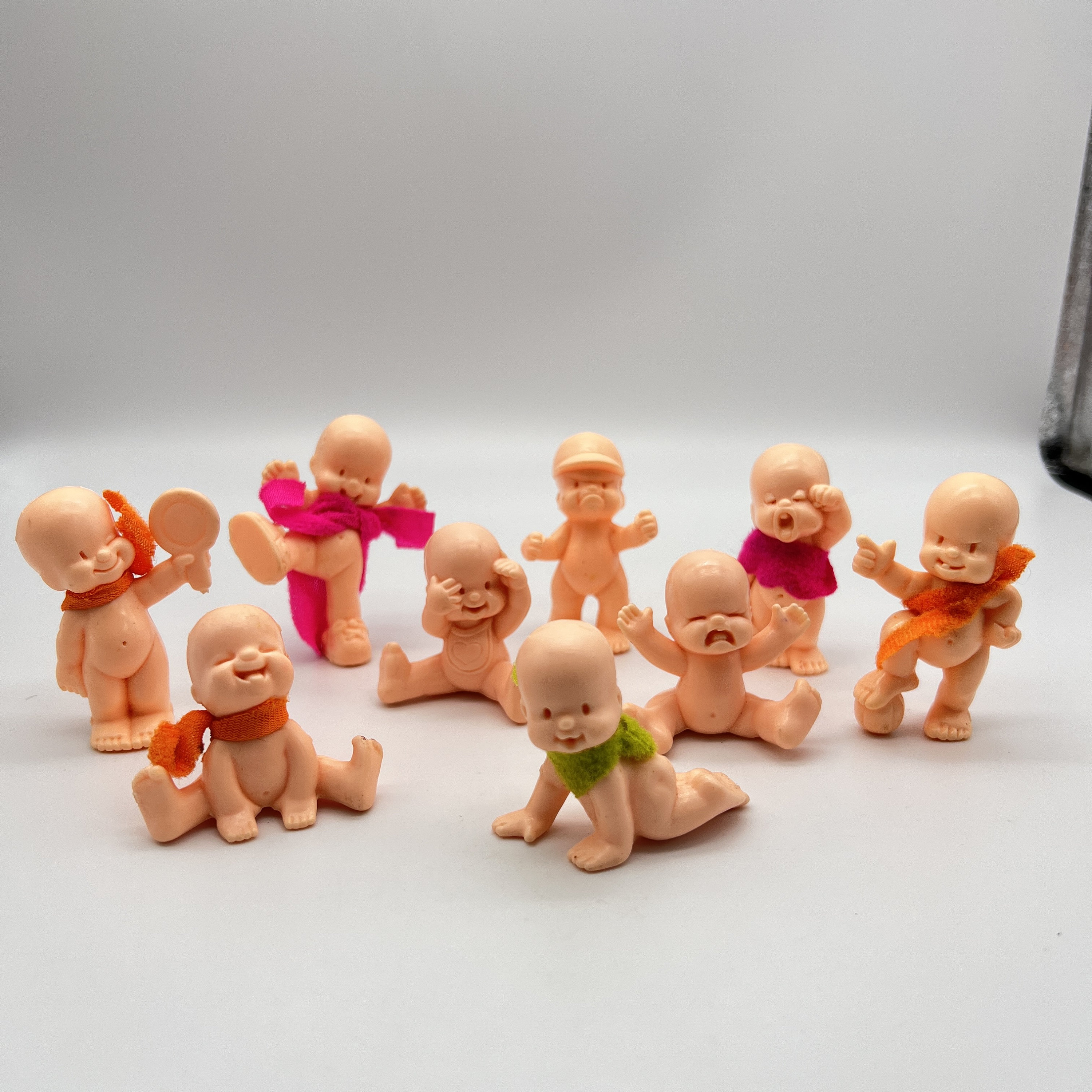 Vintage 1990's Hasbro Lil Babies Dolls Toy Mini Figures Lot Set of 9 - Etsy