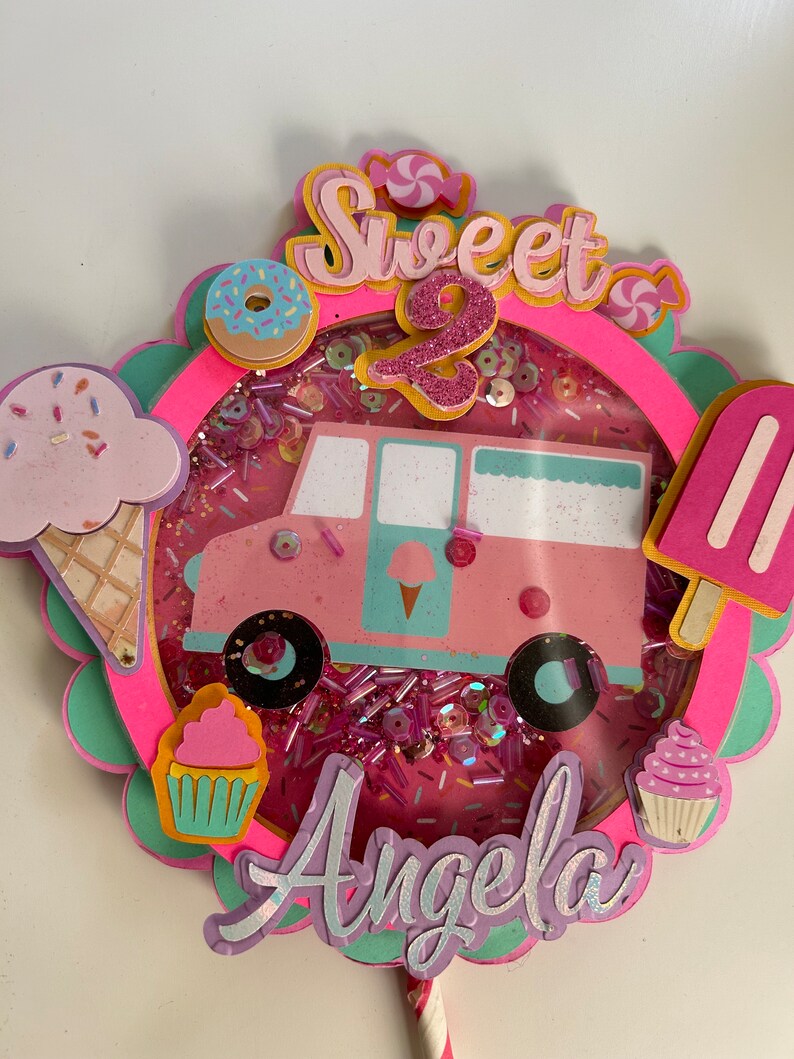 Sweet Two Cake Topper - Etsy