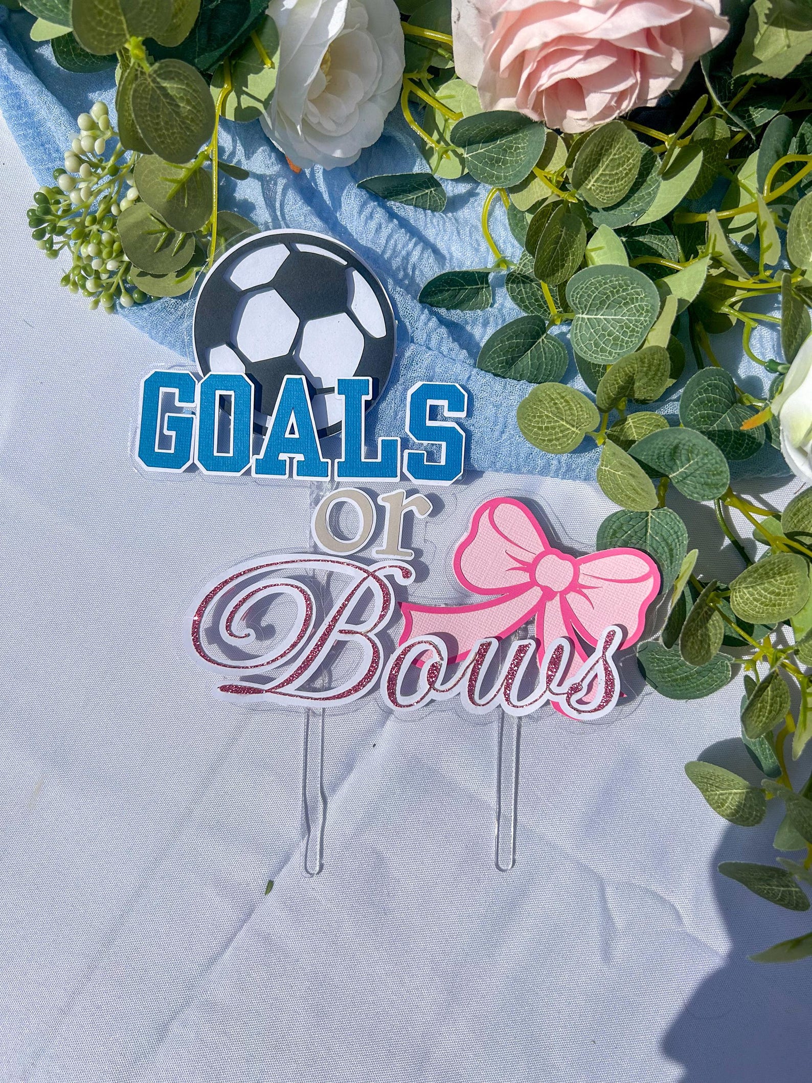 Bows or Goals Decoration - Etsy