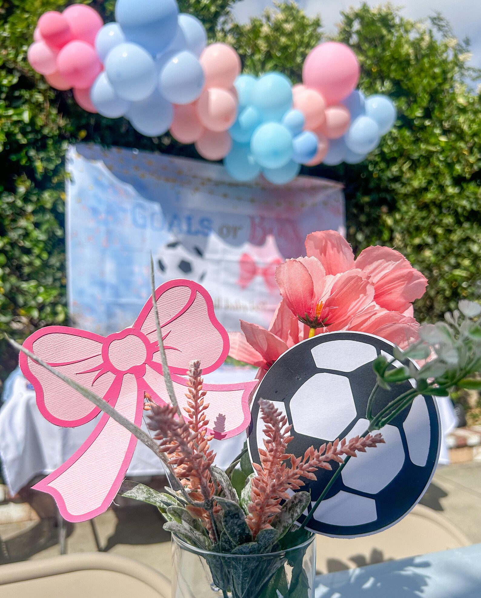 Bows or Goals Decoration - Etsy