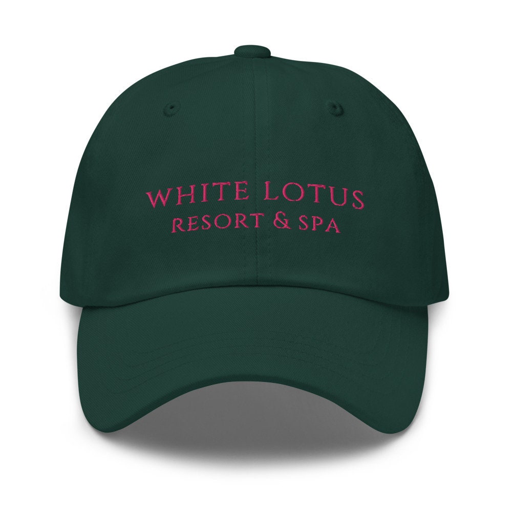 White Lotus Dad Hat - Etsy