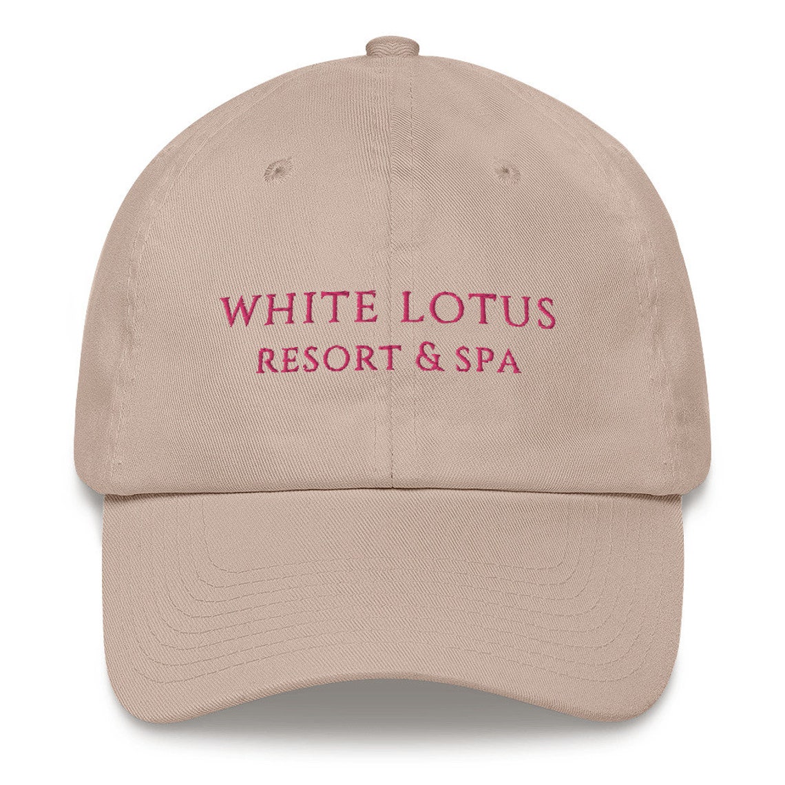 White Lotus Dad Hat - Etsy