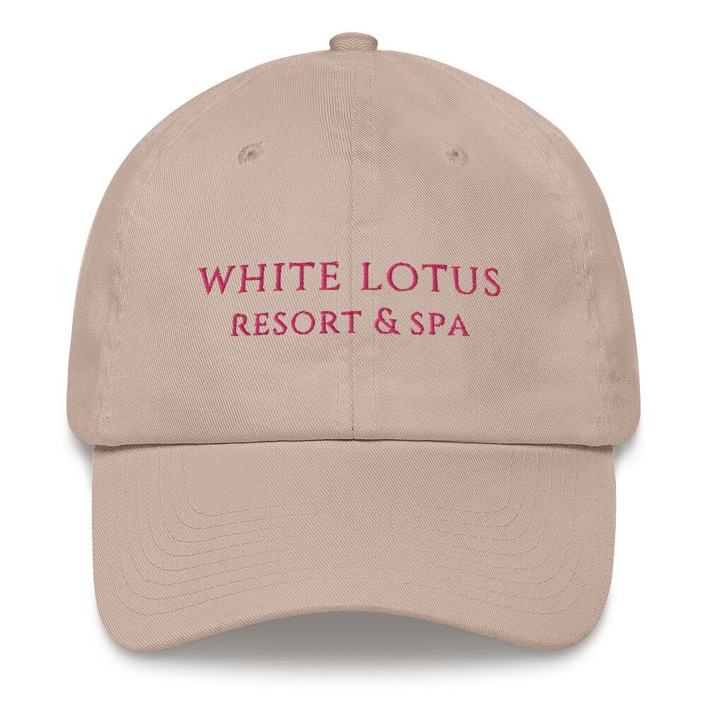 White Lotus Dad Hat - Etsy