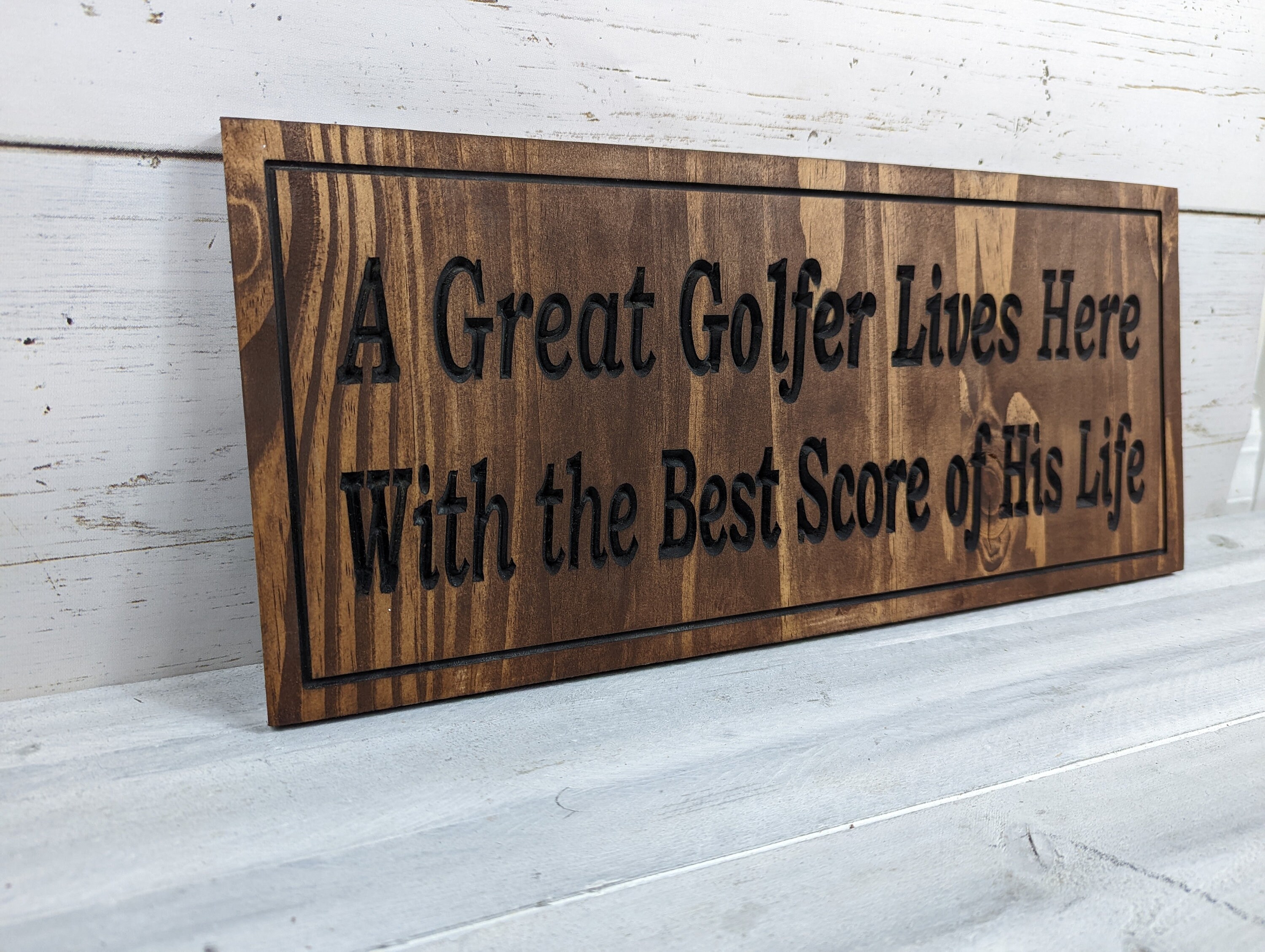 Great Golfer Sign - Etsy