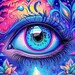 Eye and Rose Tattoo Designs, Printable Wall Art (digital File) - Etsy