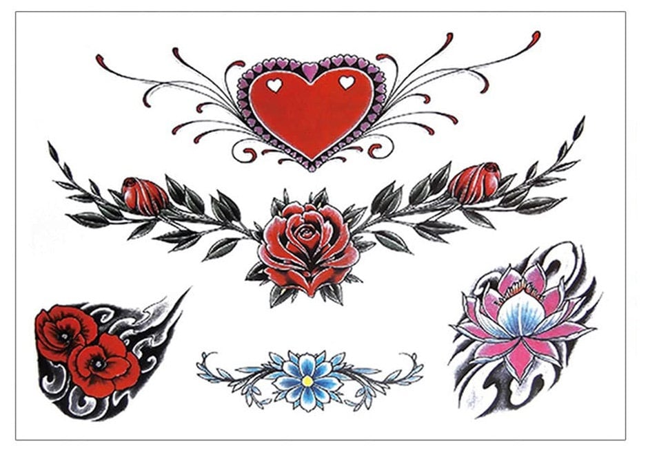 Sexy Temporary Tattoos Nether Region Under Boob Beautiful and - Etsy