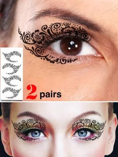 Eye Temporary Tattoo Makeup